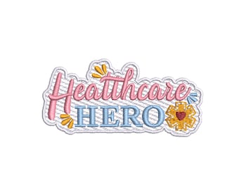 Heart Shaped Stethoscope Patch Nurse Doctor Embroidered Iron on AD3 - Etsy