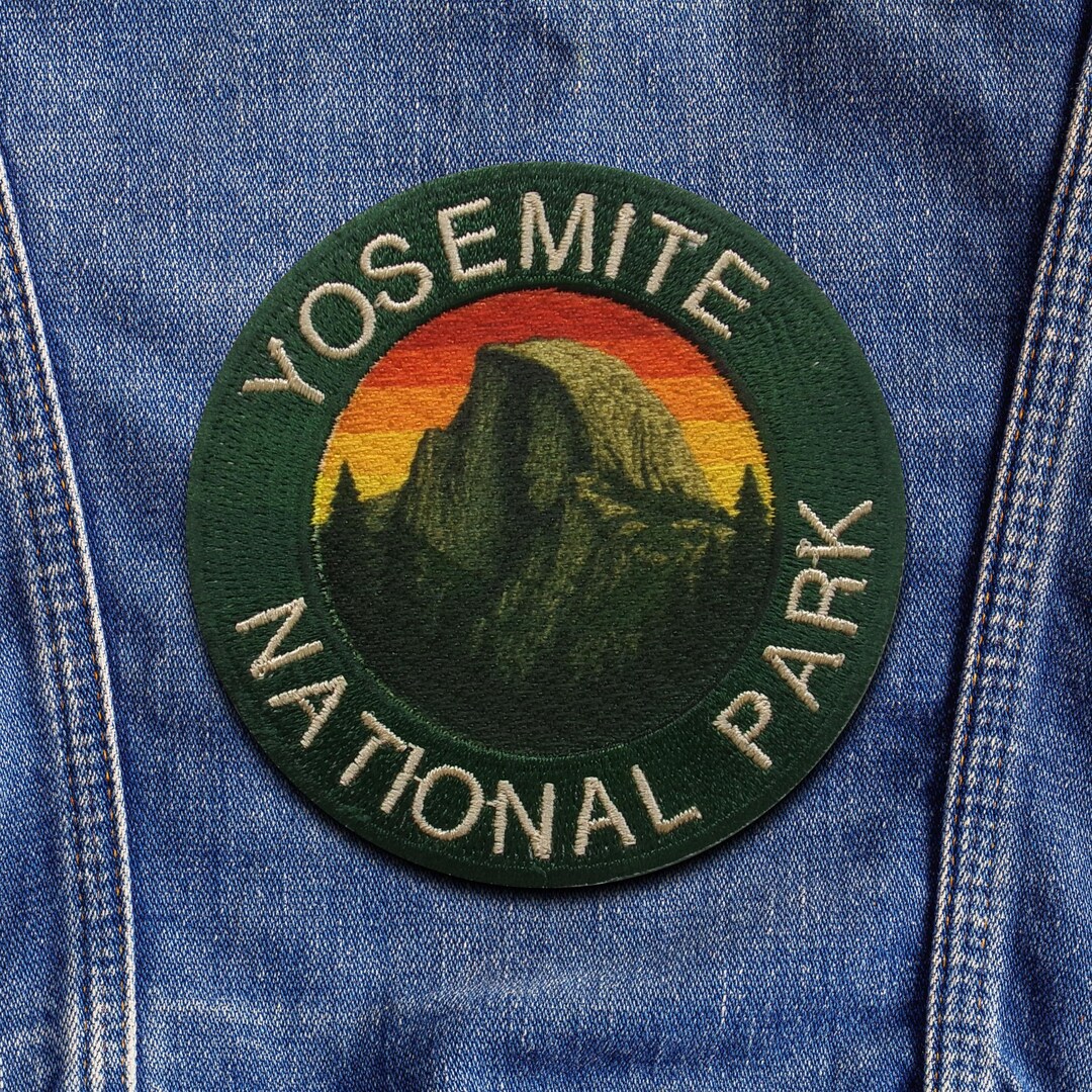 Yosemite Half Dome Patch/iron-on Patch/national Park Souvenir Gift ...