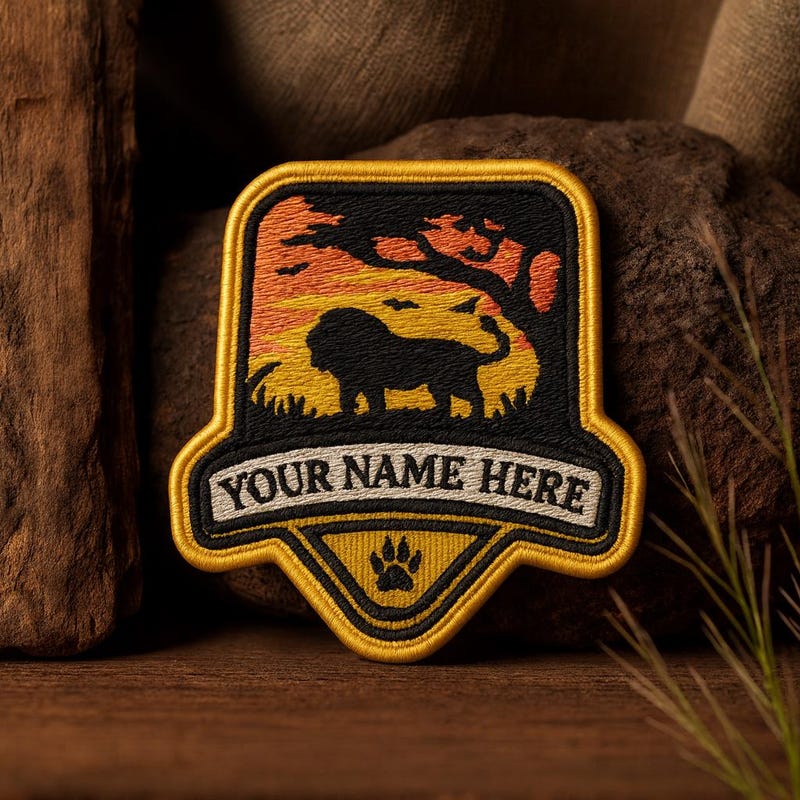 Camping Patch for Hat - Etsy