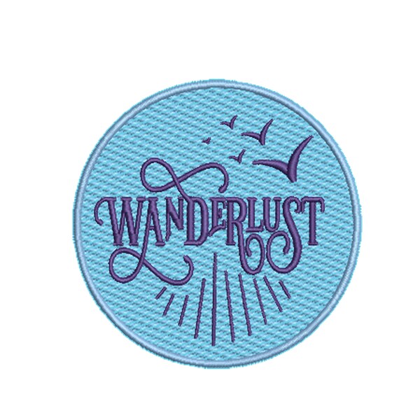 Wanderlust Patch - Etsy