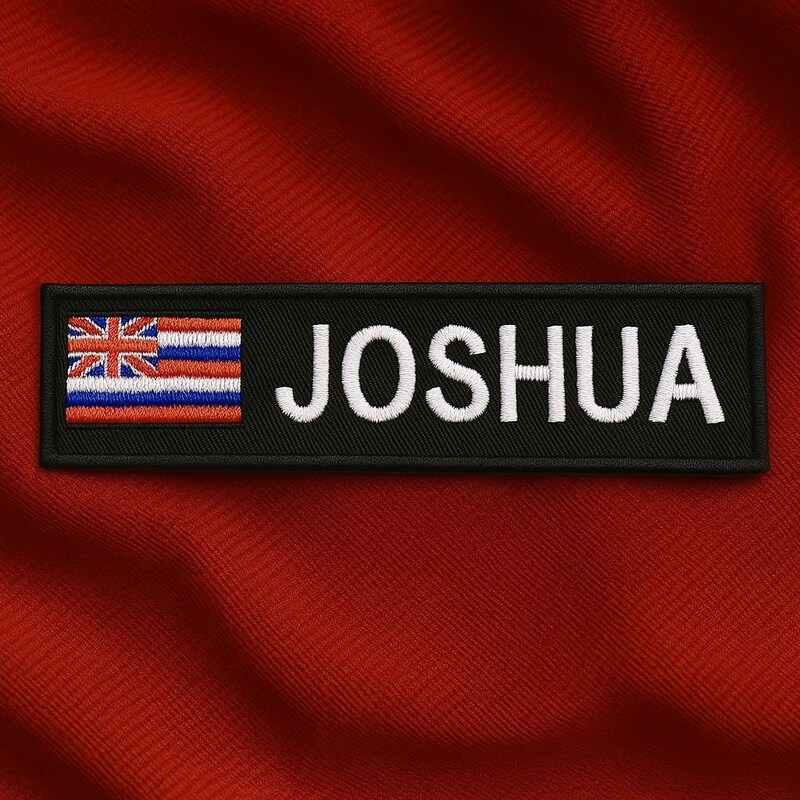 Name Badge Hawaiian - Etsy