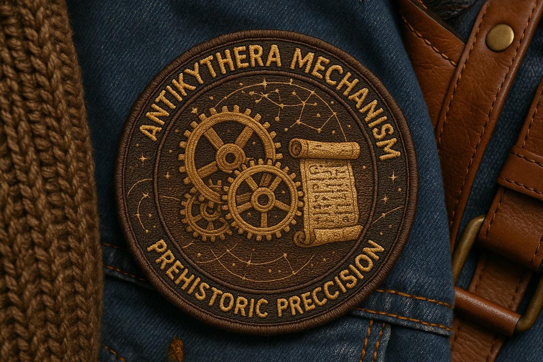Antikythera Mechanism Patch/ufo Patch/area-51 Patch/iron on Patch ...
