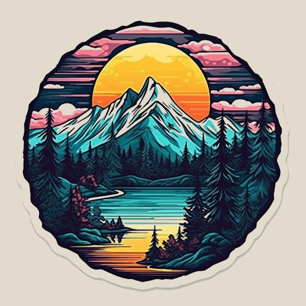 Forest River Stickers - Etsy