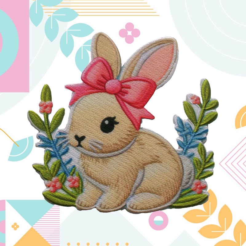 Rabbit Patches - Etsy