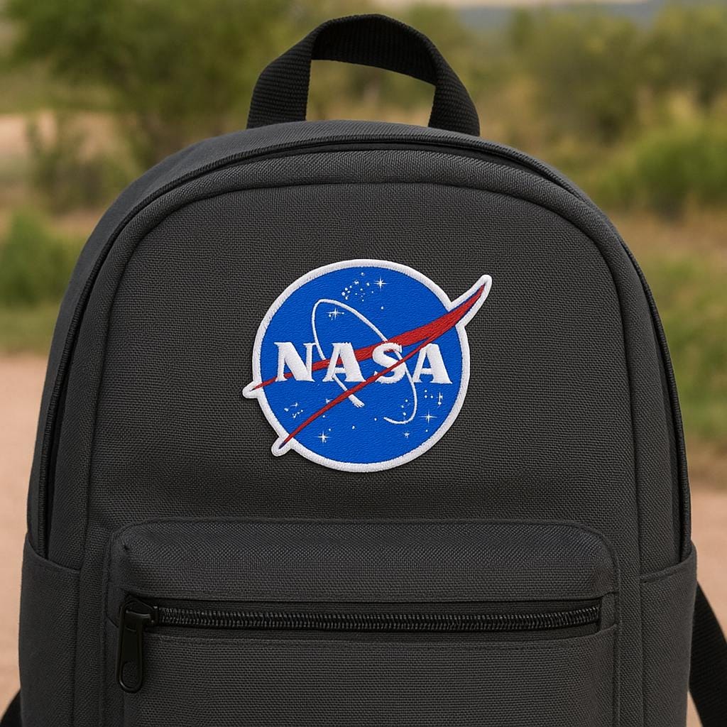 NASA Logo Patch Embroidered Iron-on Applique Space Patch for Jackets ...