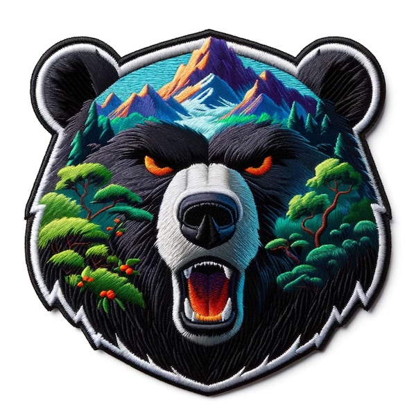 Bear Patch - Etsy