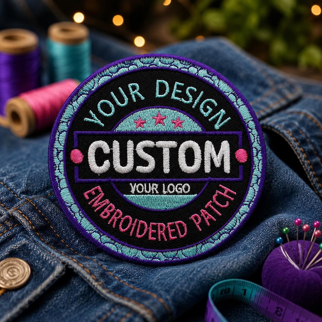 Custom Embroidered Logo Patch, Personalized Logo Patches, Sew On/iron ...