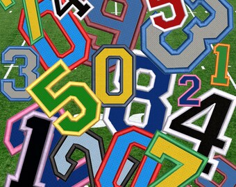 7 Inch Greek Lettering Patch With Embroidered Edge - Etsy