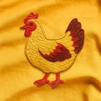 Fried Chicken Iron on Patch - Etsy