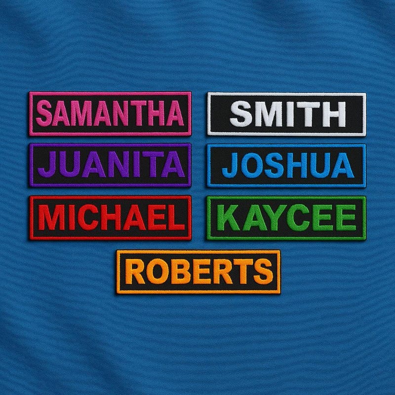 Embroidery Badge Label - Etsy