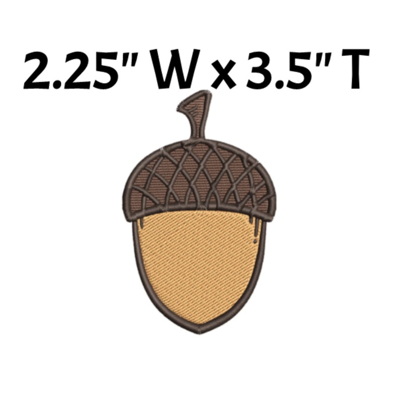 Acorn Applique - Etsy