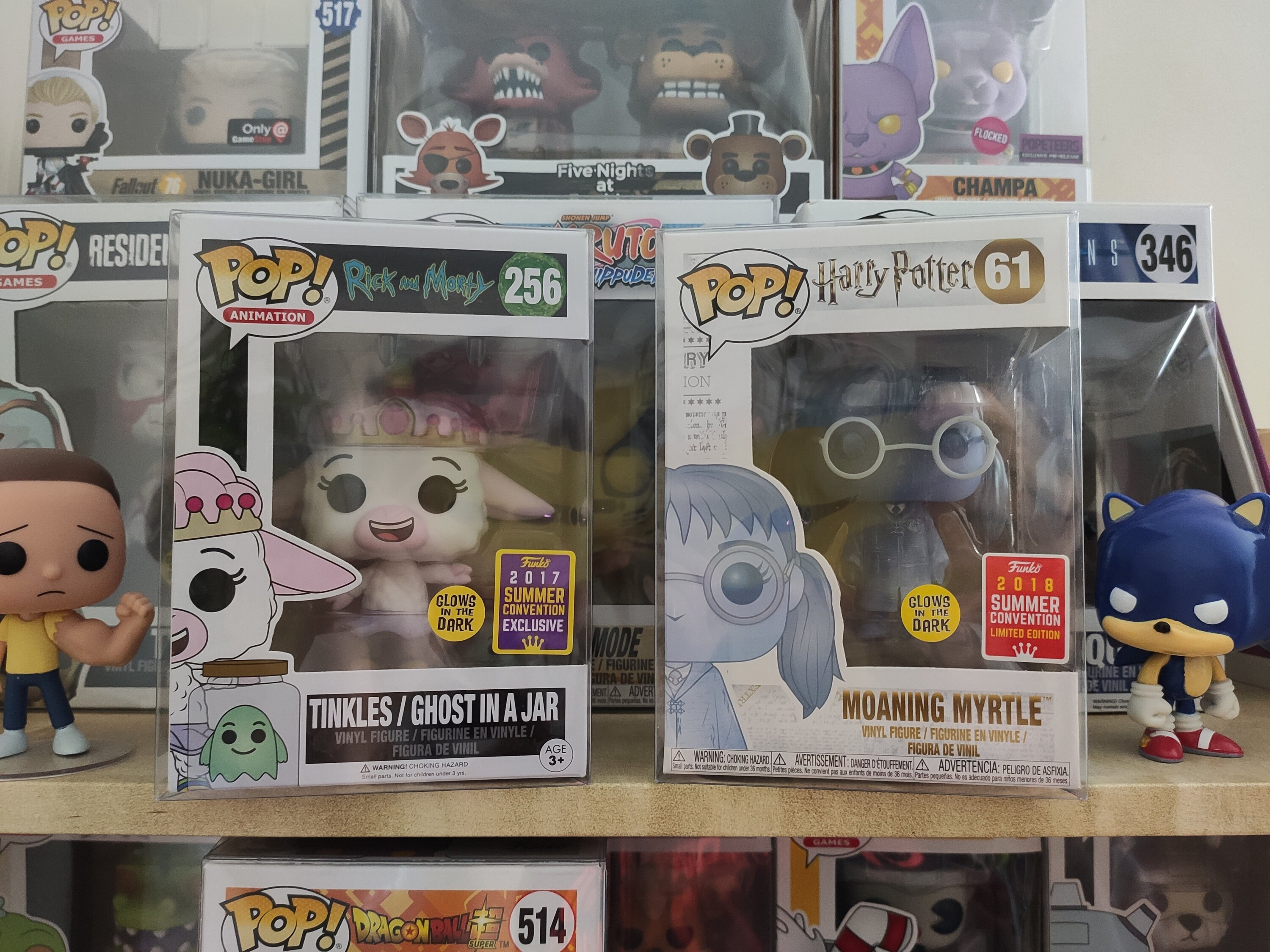 Funko Pop Glows in the Dark Replacement Sticker - Etsy