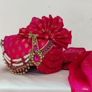 Bridegroom Dulha Turban/pagri in Latest Layer Design & Kalangi for ...