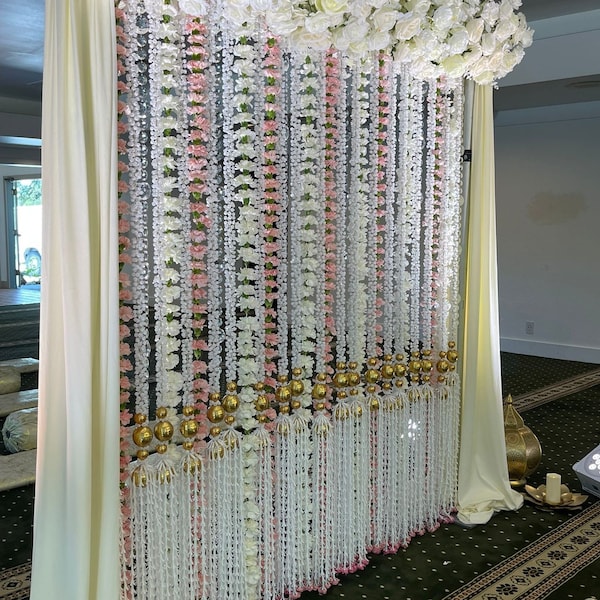 Nikah Floral Curtain - Etsy