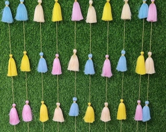 6 Ft New Tassel String Hangings for Wedding Decor Mehndi & Sangeet ...