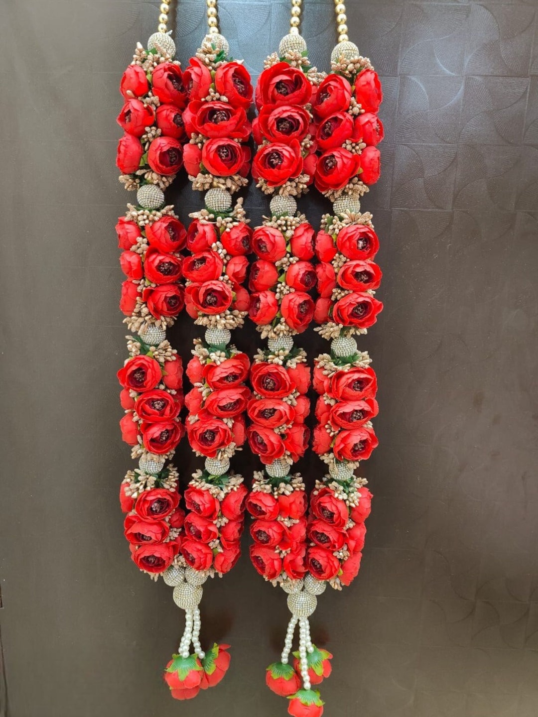 Varmala Asian Wedding Garland Milni Mala, Wedding Mala, Honor Mala ...