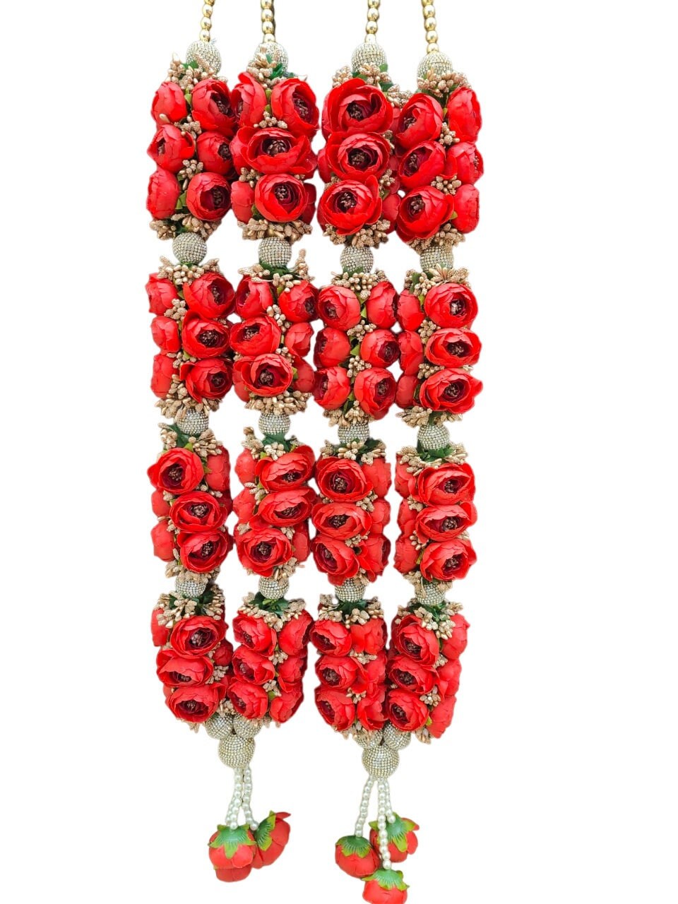 Pair of Exclusive Artificial Milni Mala Wedding Mala Honor - Etsy