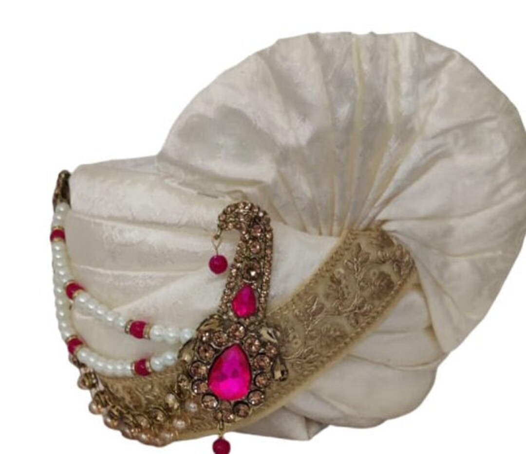 Bridegroom Dulha Turban/pagri Safa (white) - Etsy