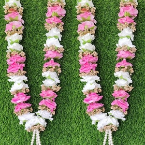 Pair of Varmala Rose Flower Garland , Jaimala Asian Wedding Engagement ...