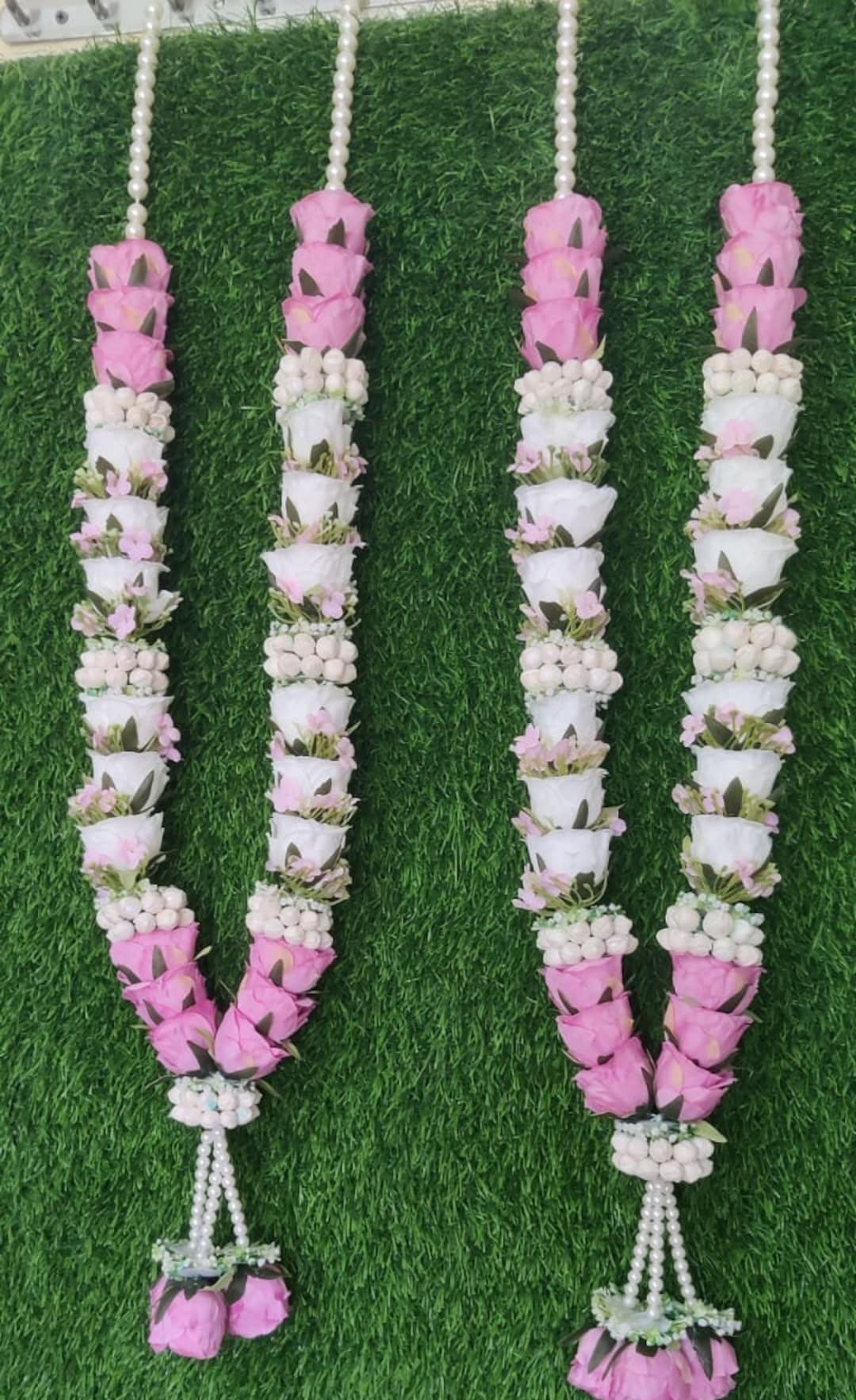 Engagement Varmala Garlands Wedding Mala, Honor Mala, Jaimala , Sagan ...