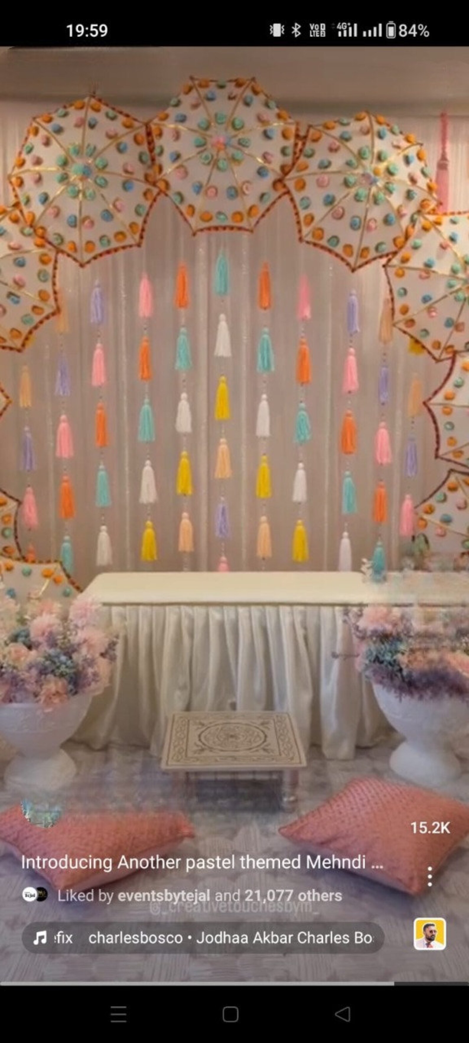 6 Ft Tassel String Hangings for Wedding Decor Mehndi & Sangeet - Etsy