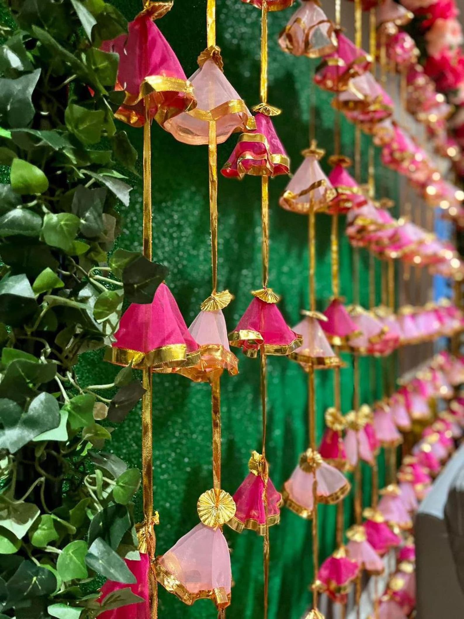 6ft Event Hangings for Mandap .wedding Mehndi Decoration Indian Shaadi ...