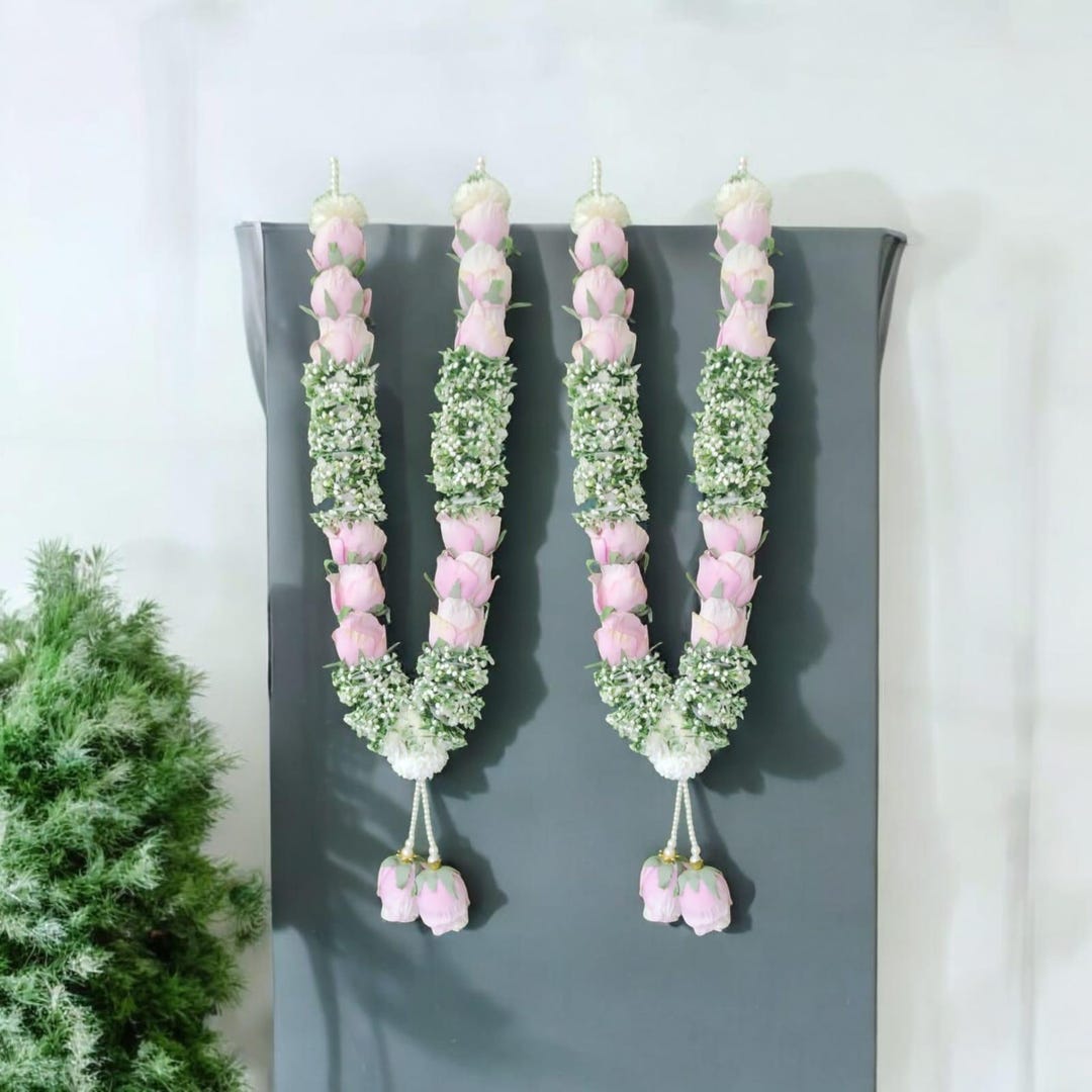 Trending Pair of Engagement Varmala Wedding Mala, Honor Mala, Jaimala ...