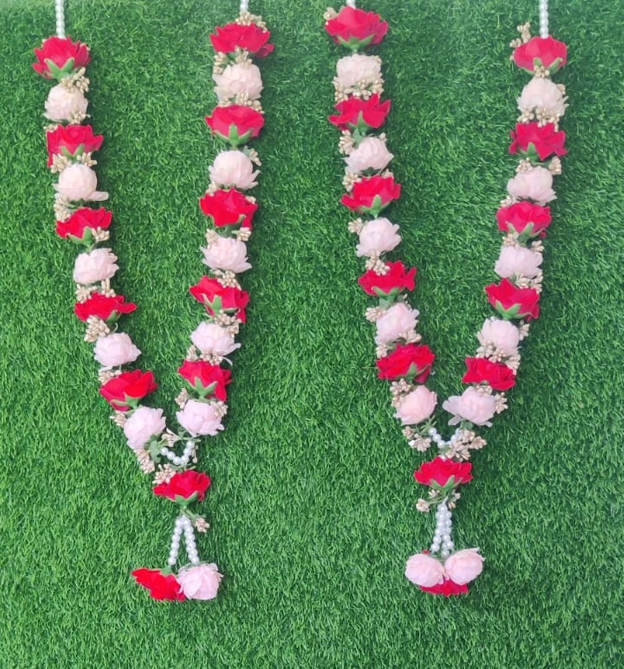 Pair of Artificial Rose Flower Varmala Welcom Mala Wedding - Etsy