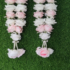 Rose Flower Varmala Design Pair for Jaimala Milni Mala, Wedding Mala ...