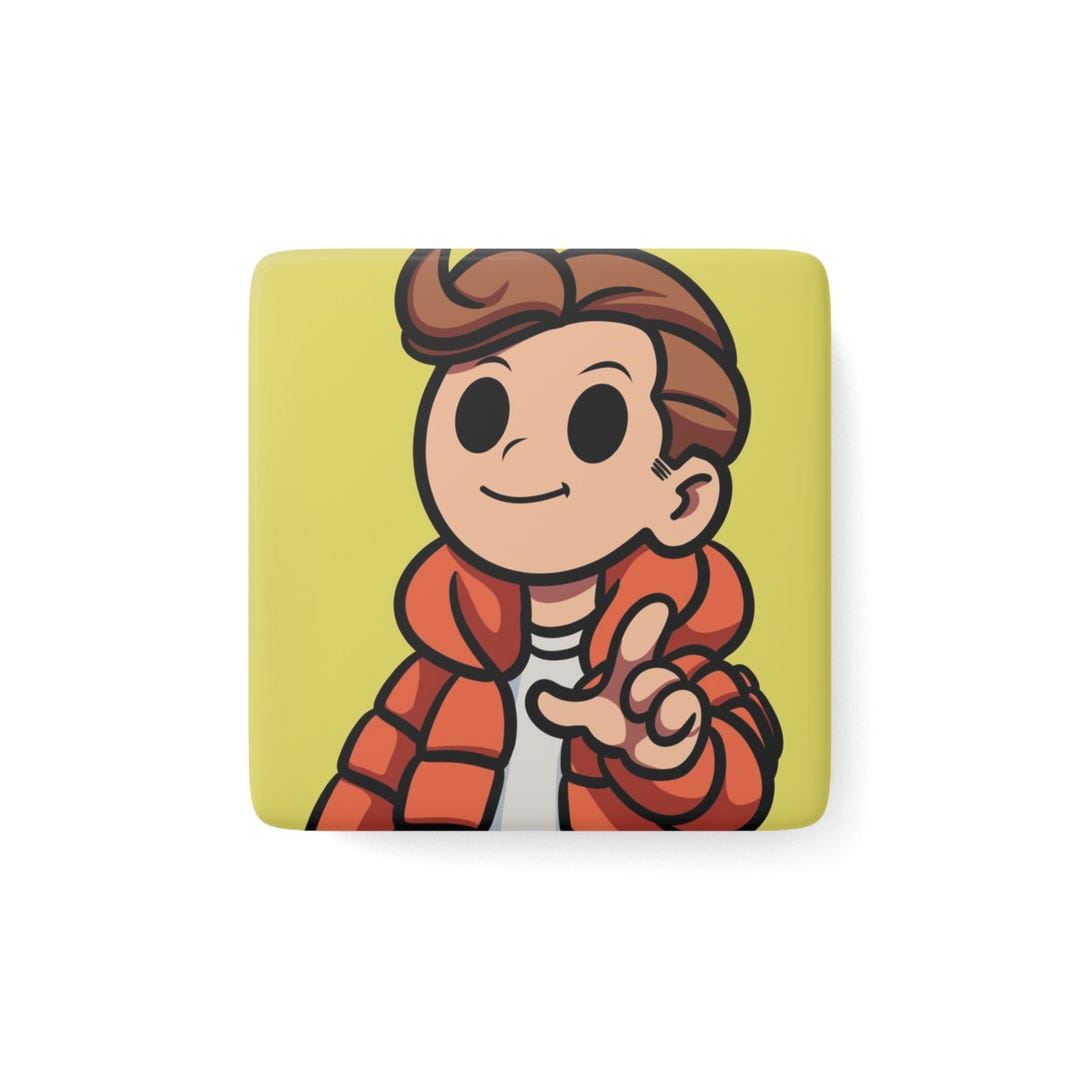 Okay! Drake Meme Cartoon Magnet, Square Home Decor, Fridge Decoration ...