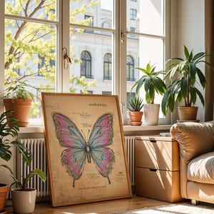 Quicksilver Kingfisher Printable Wall Art | Oshellith Butterfly Poster ...