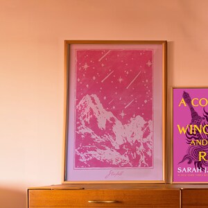 Starfall Velaris Printable Wall Art | All Book Covers Colors | ACOTAR ...