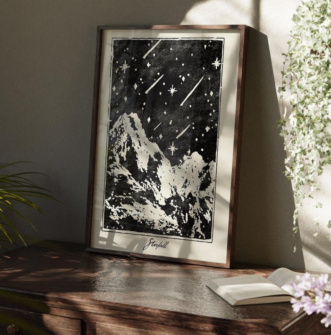 Starfall Velaris Printable Wall Art | All Book Covers Colors | ACOTAR ...