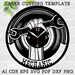 Auto Mechanic Clock Laser Cut Files SVG Vector File Ai, Cdr, Dxf, Eps ...