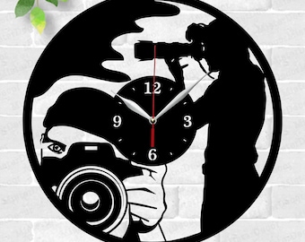 Biker Clock SVG Motorbike Laser Cut Files SVG File Vector File Ai Cdr ...