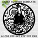 Clockwork Clock Laser Cut Files, SVG File. Vector File Ai, Cdr, Dxf ...