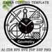 Geometry Wall Clock Laser Cut Files, SVG File. Vector File Ai, Cdr, Dxf ...