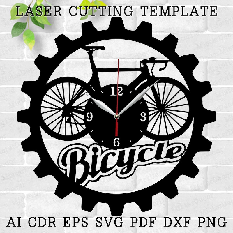 Bicycle Wall Clock - Etsy