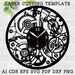 Clockwork Clock Laser Cut Files, SVG File. Vector File Ai, Cdr, Dxf ...