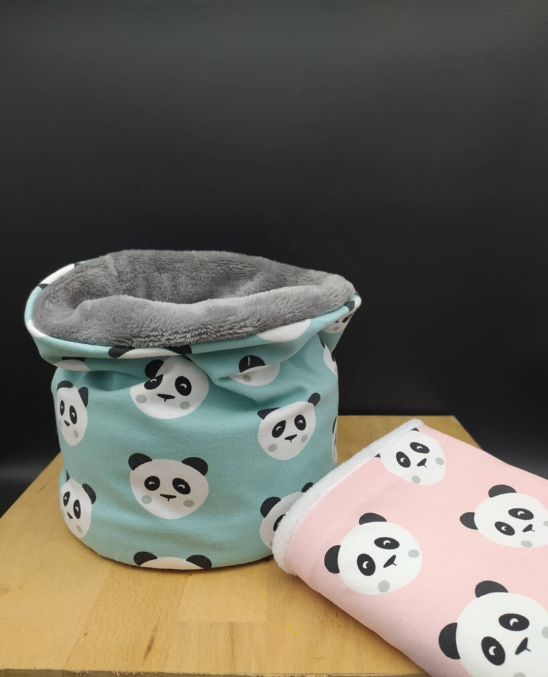 Warm Panda Snood Neck Warmer for Babies, Children Oeko Tex Fabrics - Etsy