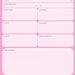 Digital Download Planner in Pink PDF Printable - Etsy