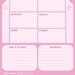 Digital Download Planner in Pink PDF Printable - Etsy
