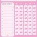 Digital Download Planner in Pink PDF Printable - Etsy