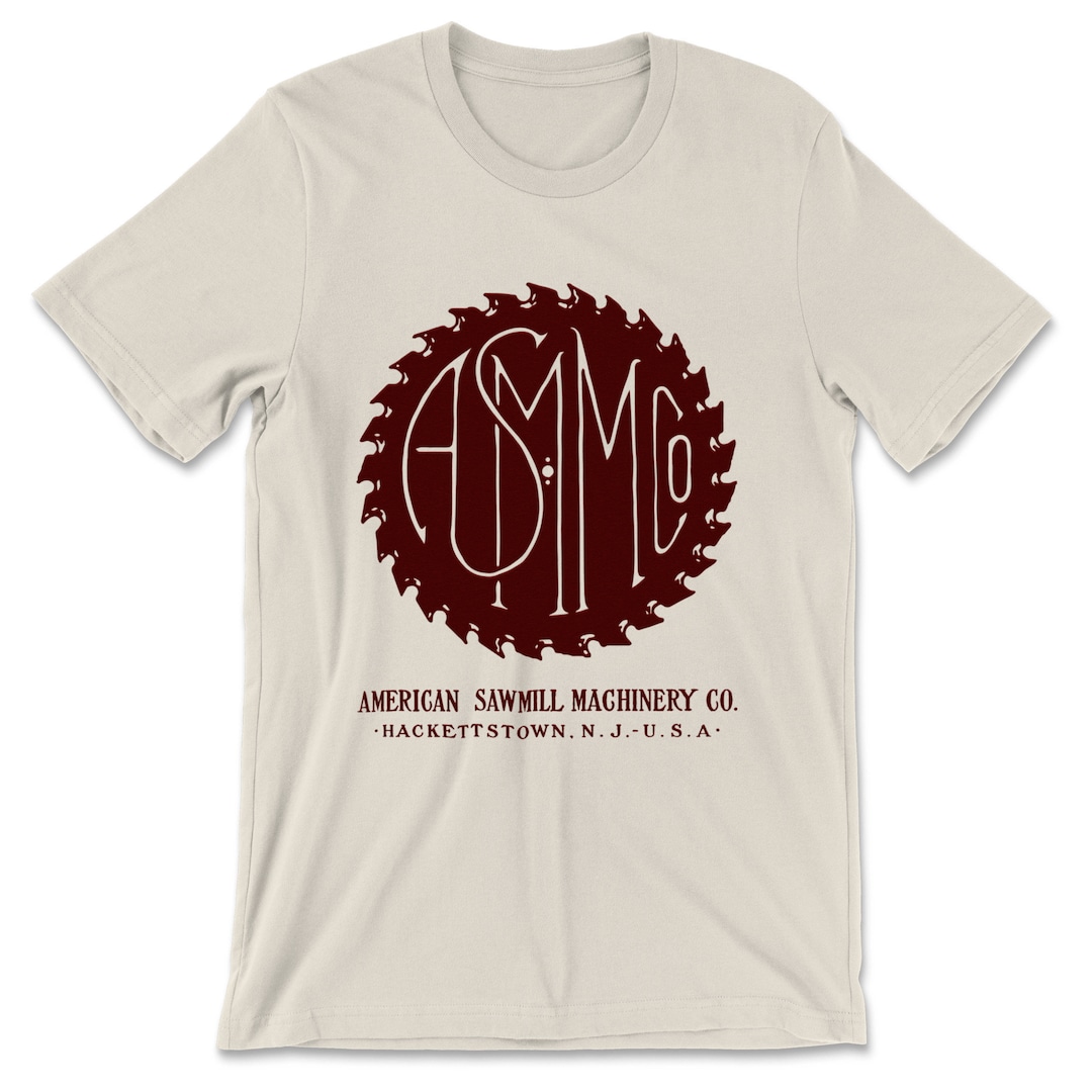 American Sawmill Machinery Co. — Insignia (maroon) T-shirt (multiple ...