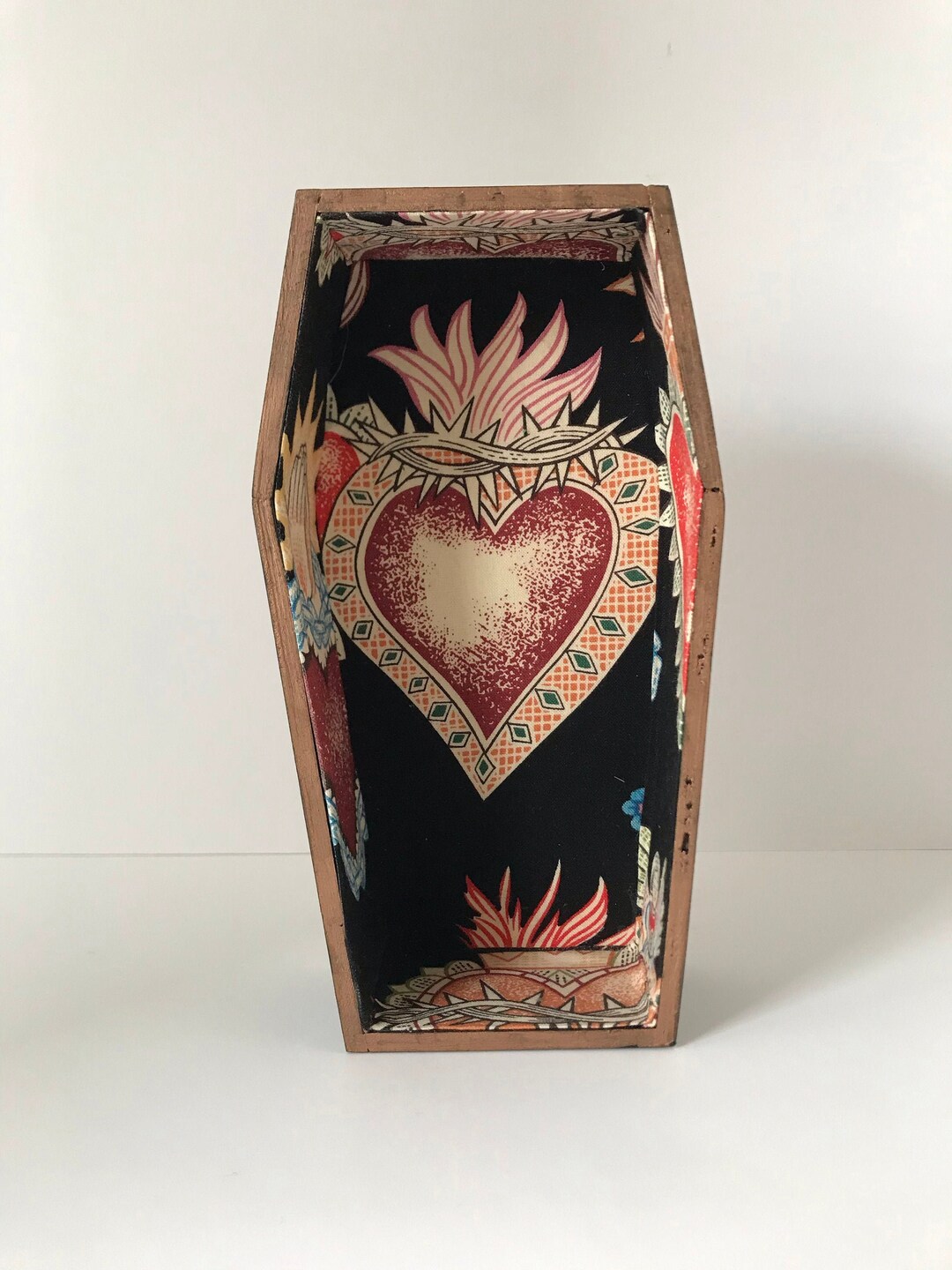 Sacred Heart Coffin Trinket Box - Etsy UK