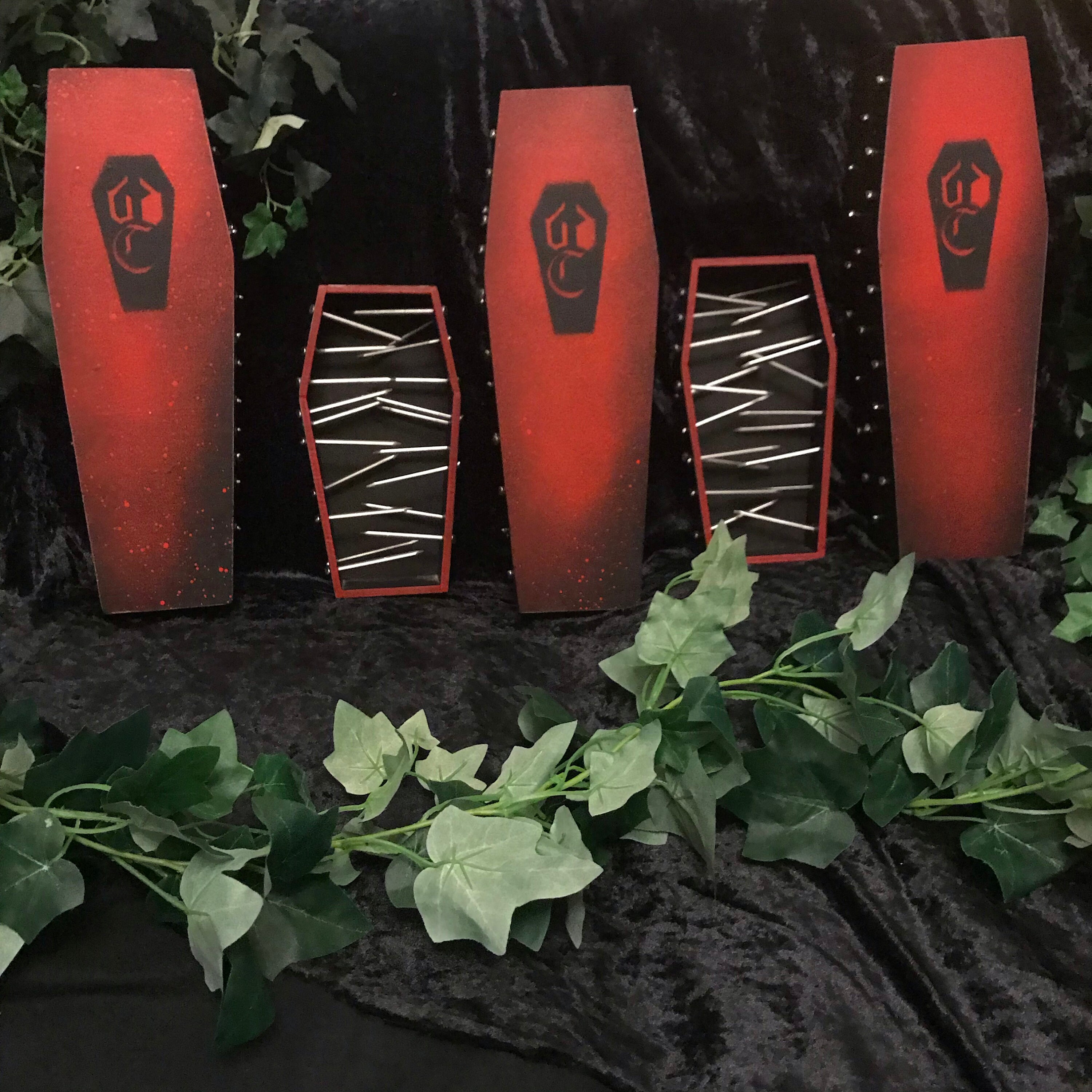 Iron Maiden Coffin: Large / Black and Silver - Etsy