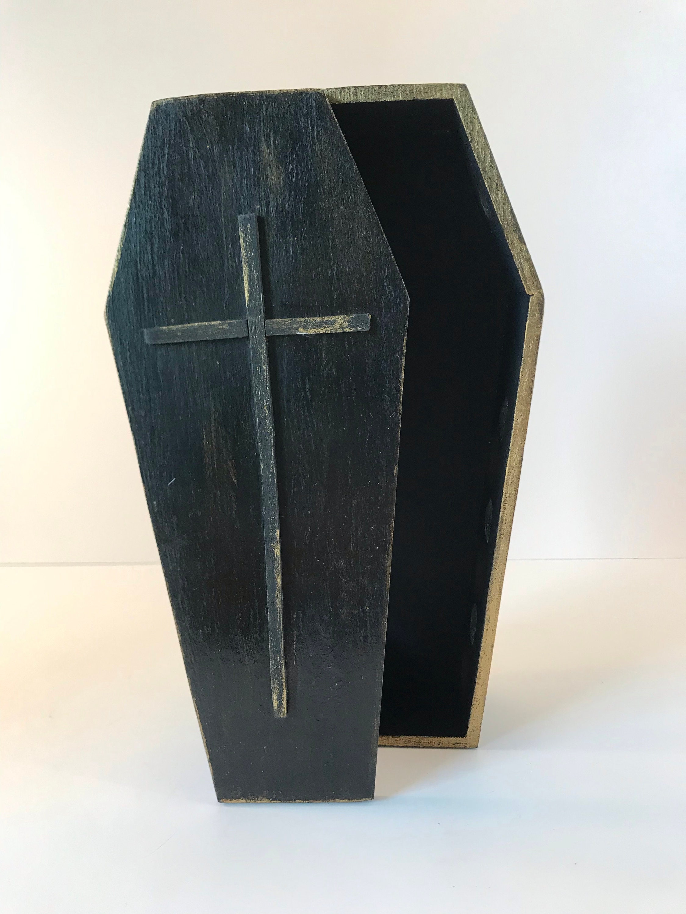 Coffin Incense Burner: Crucifix | Etsy