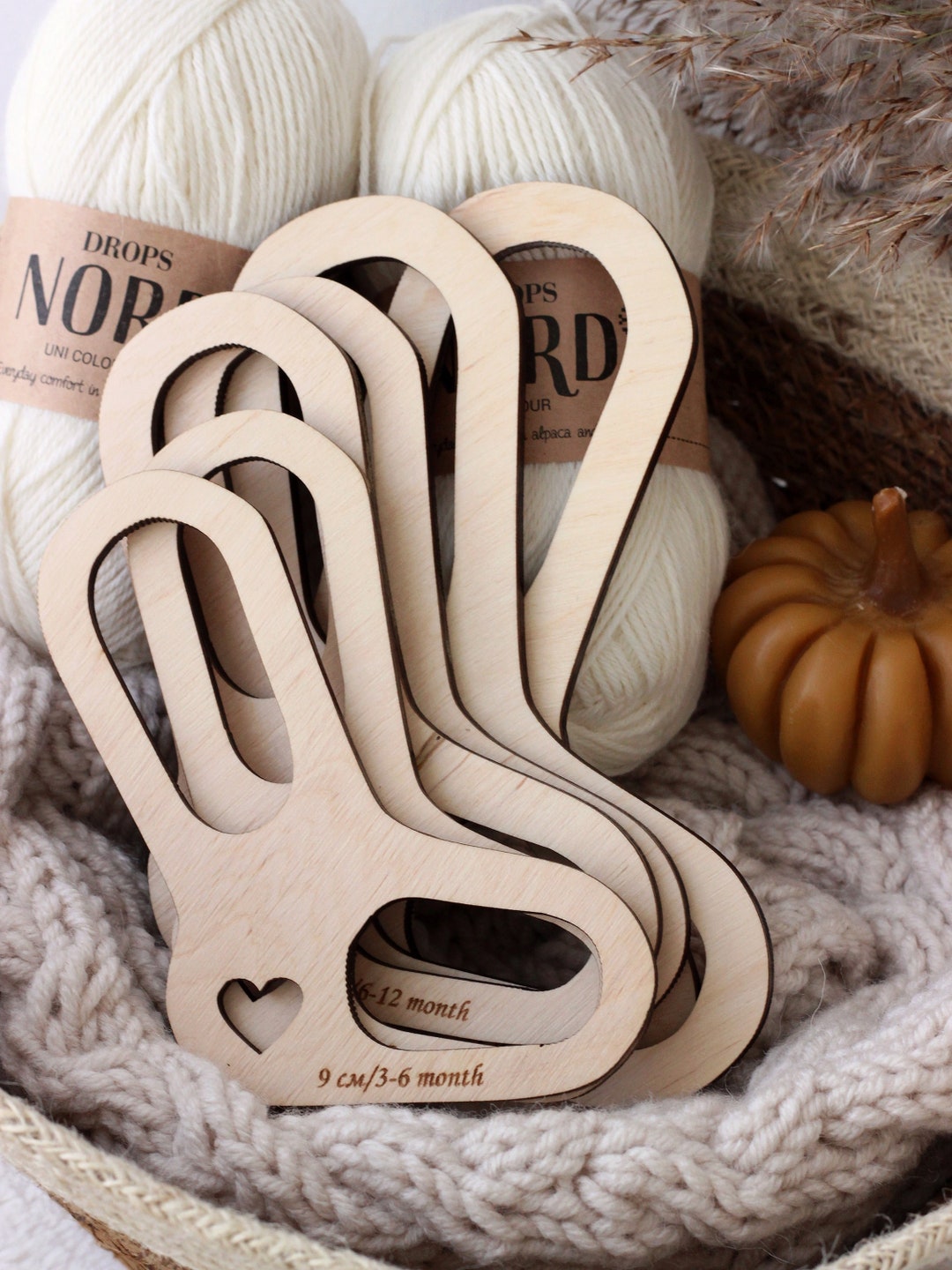 Wooden Sock Blockers, Knitting Newborn, Sock Blocker for Kids Size ...