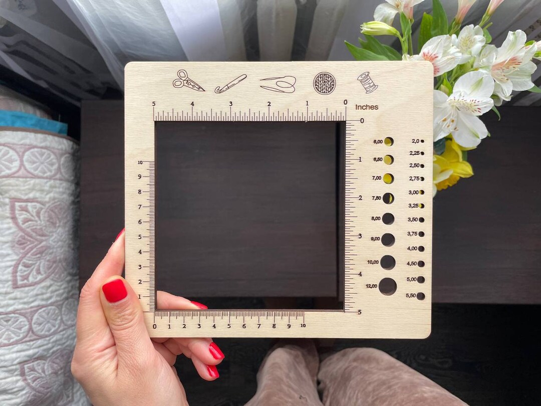 Knitting Gauge Rulers Knitting Needle Sizes Knitting - Etsy