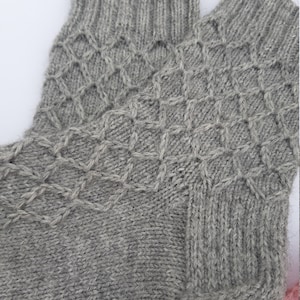 Knit Socks Pattern, Digital Download, Easy Knitting Pattern, Knitting ...